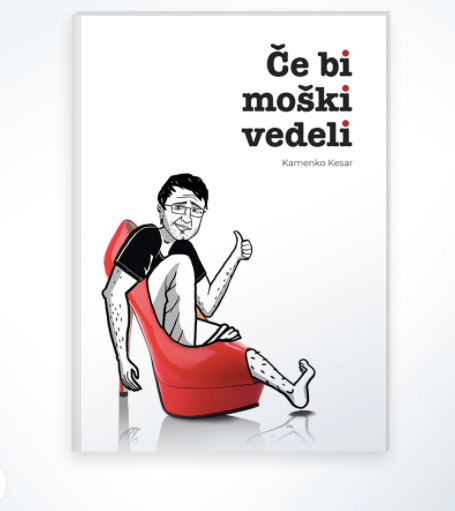 Kamenko Kesar izdal svojo tretjo knjigo Če bi moški vedeli ...
