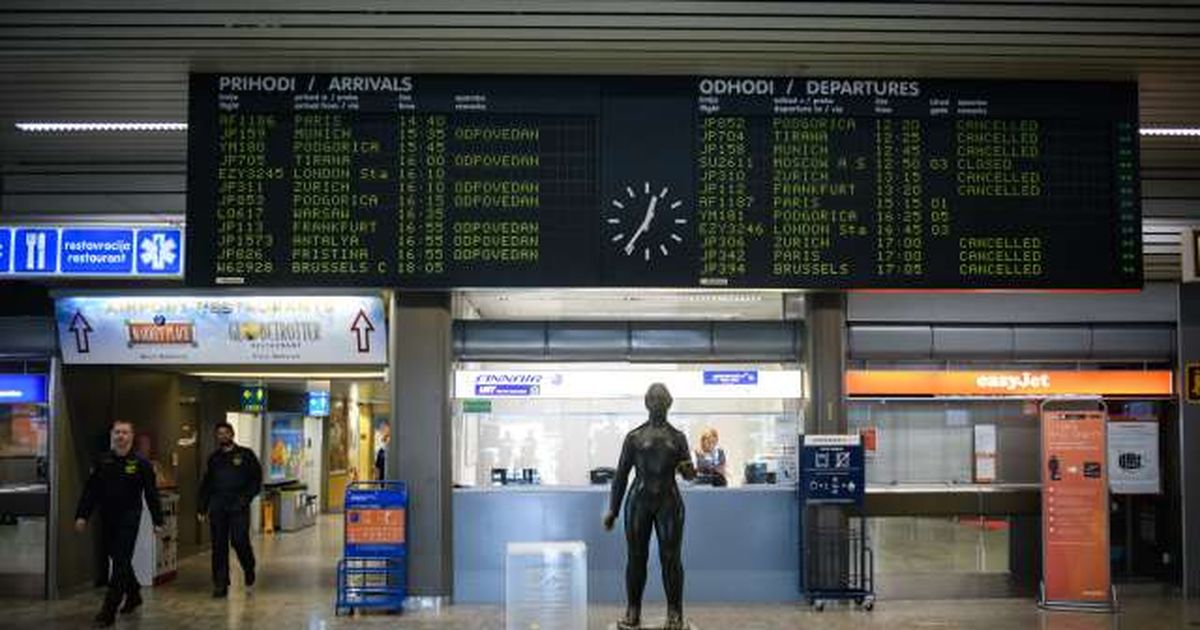 Zdaj se je zgodilo tudi v Sloveniji: Brnik odpoveduje lete - Slovenija ...