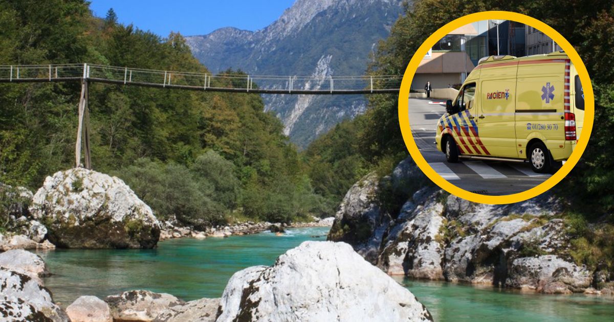 Turistki v težavah: začel ju je odnašati tok Soče, nato se je zgodilo ...