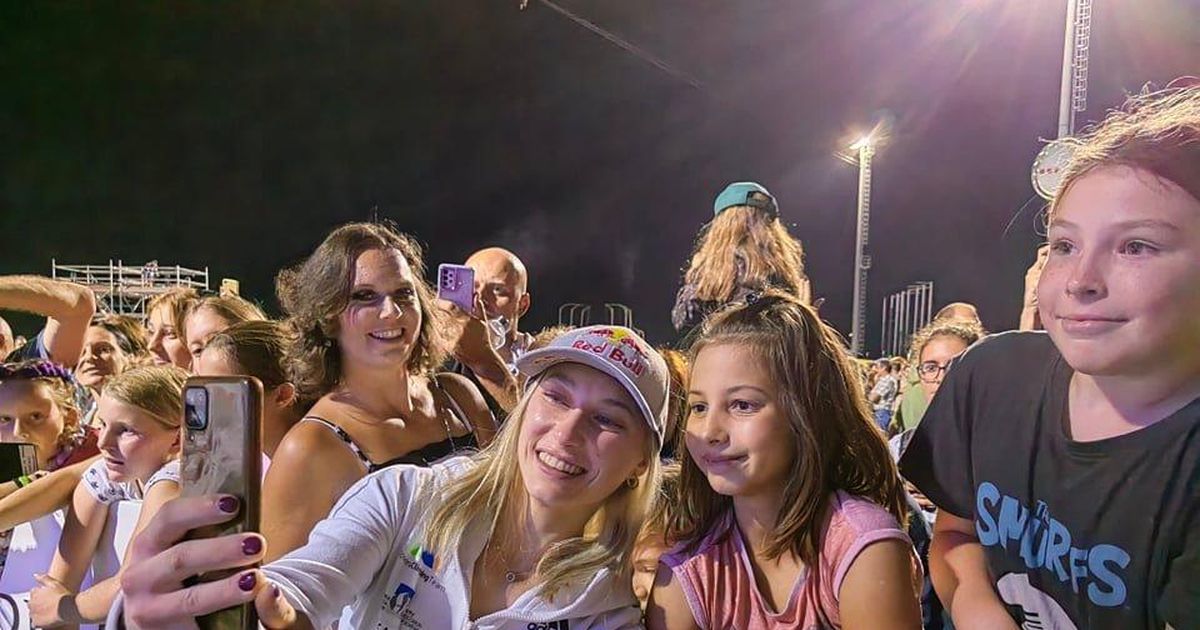Janja Garnbret je po drugem mestu v Kopru še vedno oboževana: "Janja ...