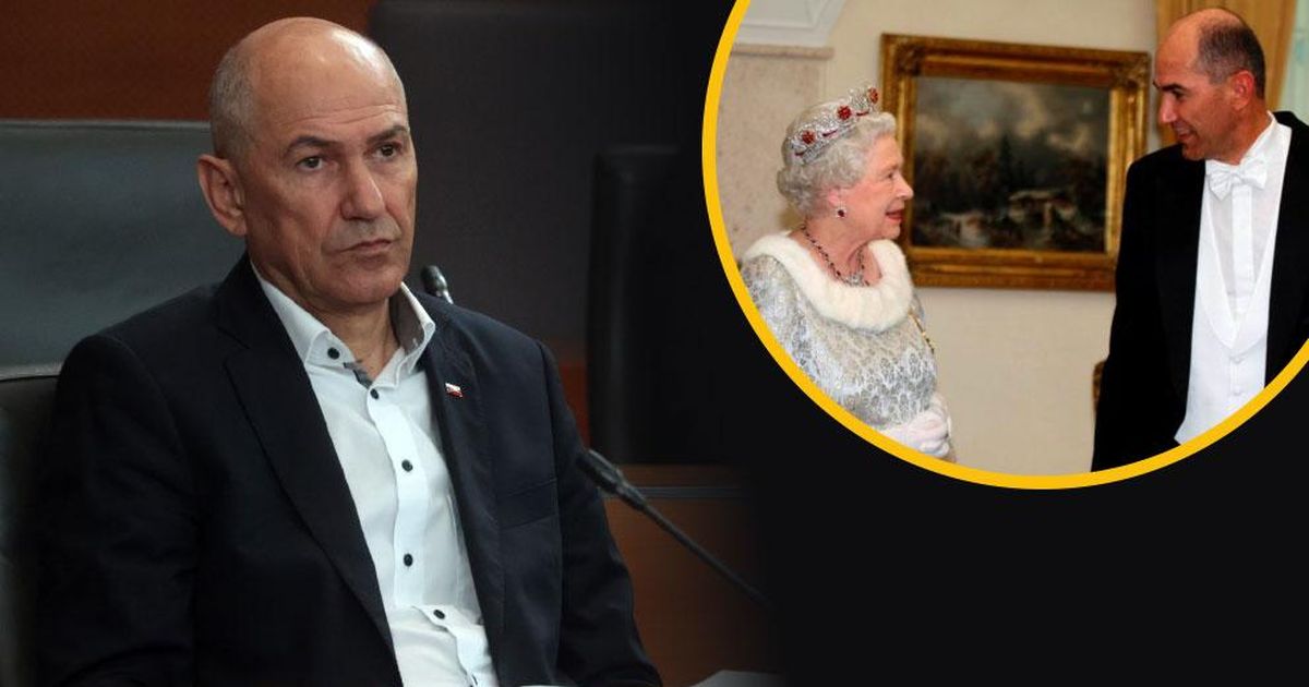 Janez Janša na neposrečen način izrekel sožalje ob smrti kraljice: so krivi prehitri prsti ...