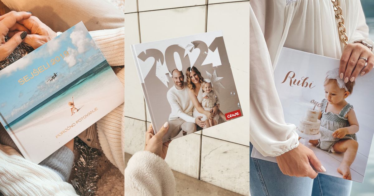 Ajda Sitar je prava mojstrica v oblikovanju CEWE FOTOKNJIG ...