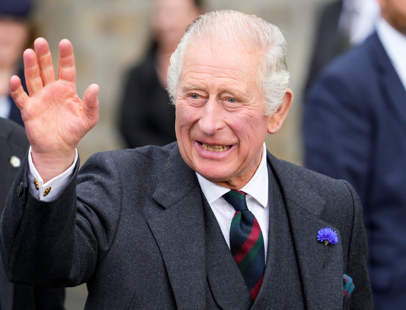 Kralj Karel III. se je prvič oglasil po diagnozi raka, to je povedal ...