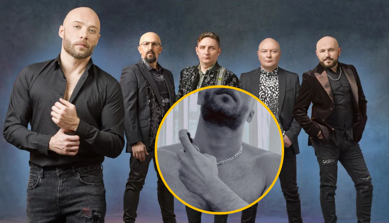 Vroči pevec skupine Vigor je pred kamerami razgalil svoje telo ...