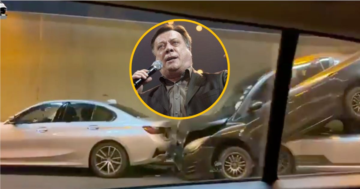 Halid Bešlić je imel prometno nesrečo - Metropolitan.si