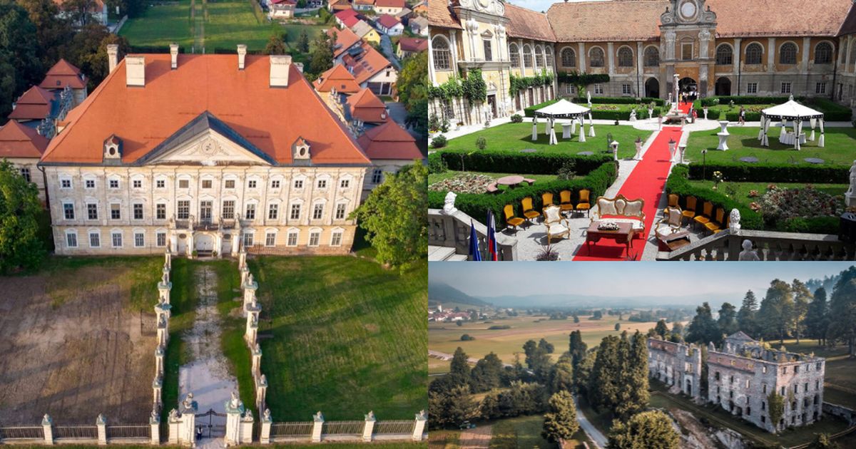 Najlepši slovenski baročni gradovi in dvorci, ki vam bodo vzeli dih ...