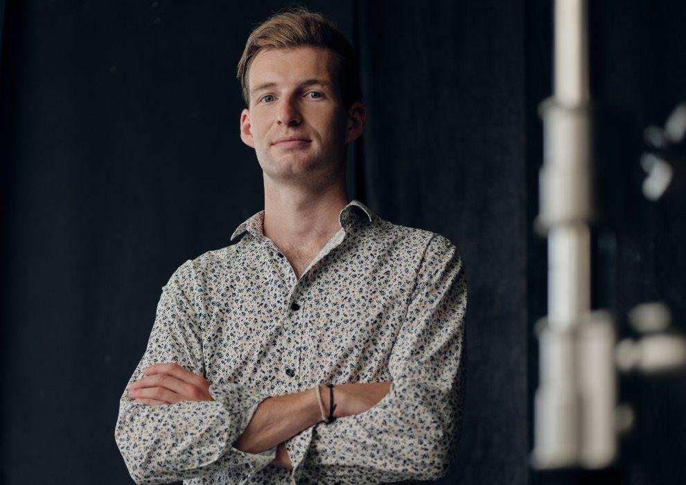 Žiga Jelar je smučarski skakalec, ki ga je strah višine: "Na vrhu se mi ...