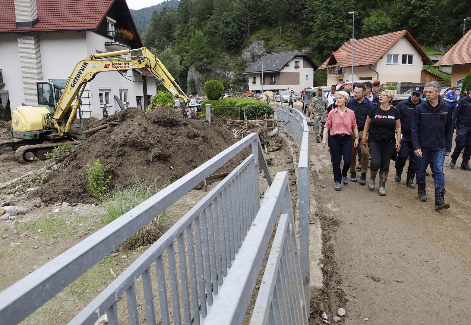 Tina Maze obiskala svoj domači kraj, pretresena nad prizori: "O moj bog ...