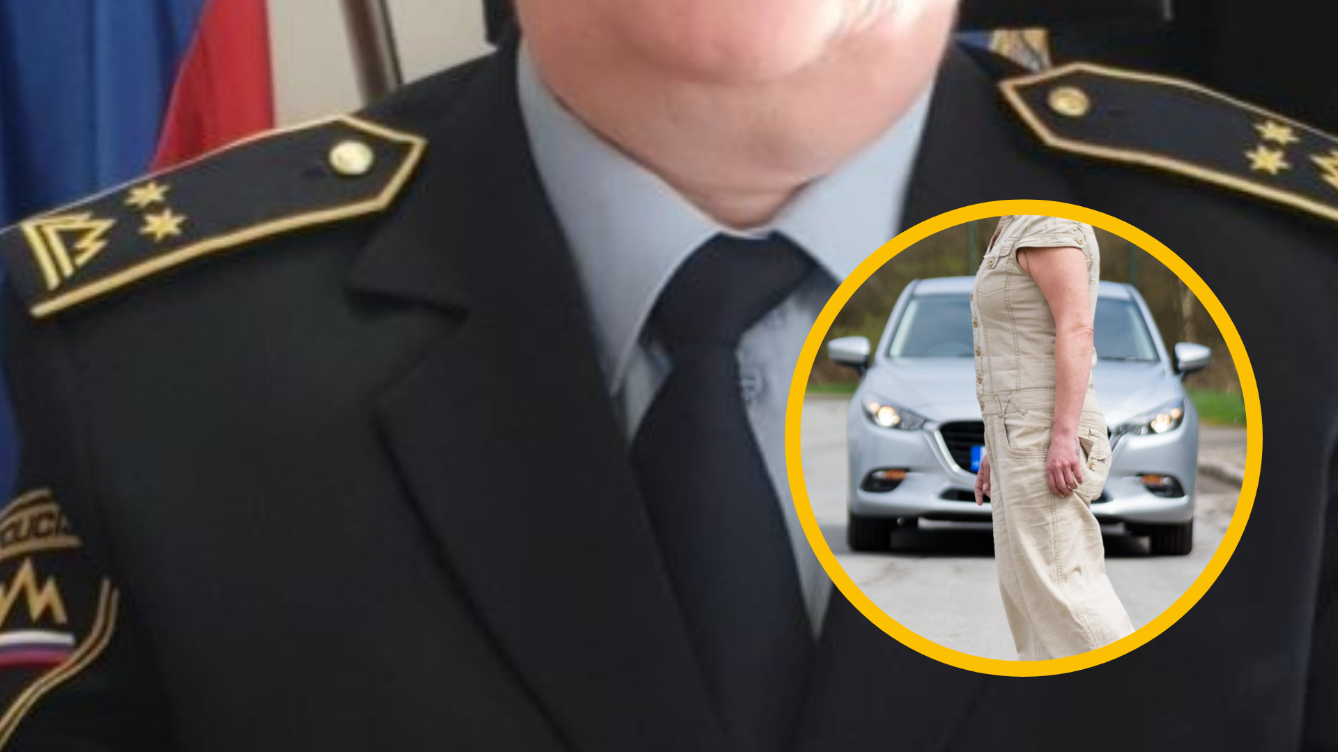 Vplivna oseba iz slovenske policije naj bi povozila pešca (znano, kakšno je njegovo zdravstveno ...