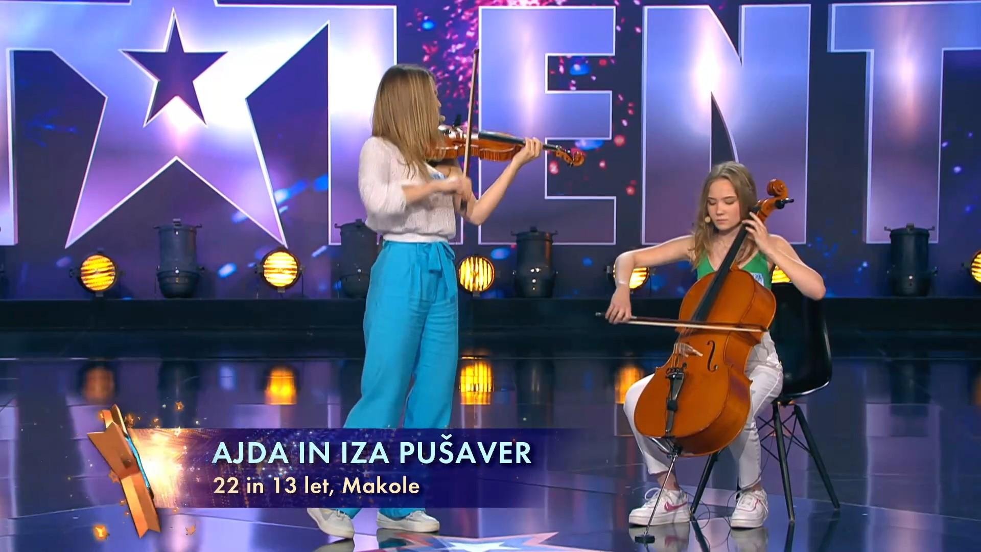 Ste prepoznali Ajdo in Izo, ki sta nastopili na Talentih? Prihajata ...