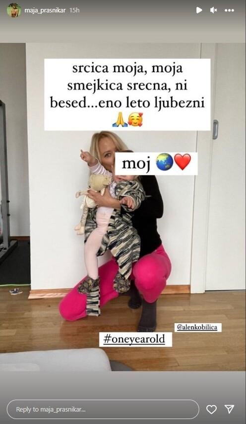 Maja Prašnikar delila redko fotografijo svoje družine. Za to je imela zelo velik razlog ...