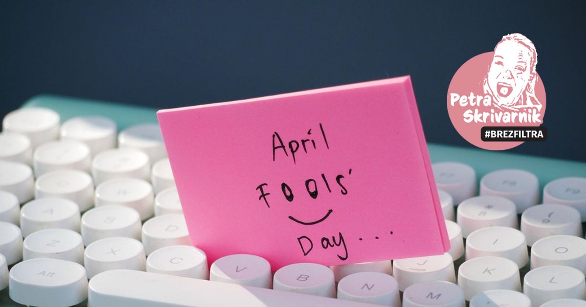 Kako sem čakala na prvoaprilski nateg, ki ga ni in ni bilo ...