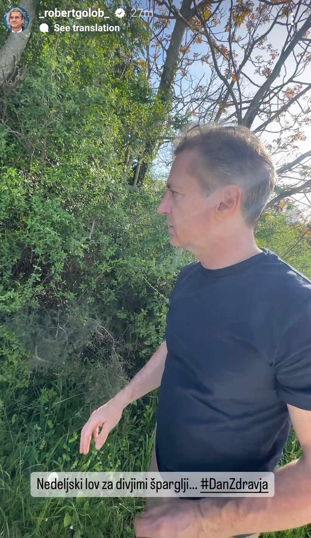 Tudi Robert Golob je izkoristil najtoplejši dan v letu, poslal je ...