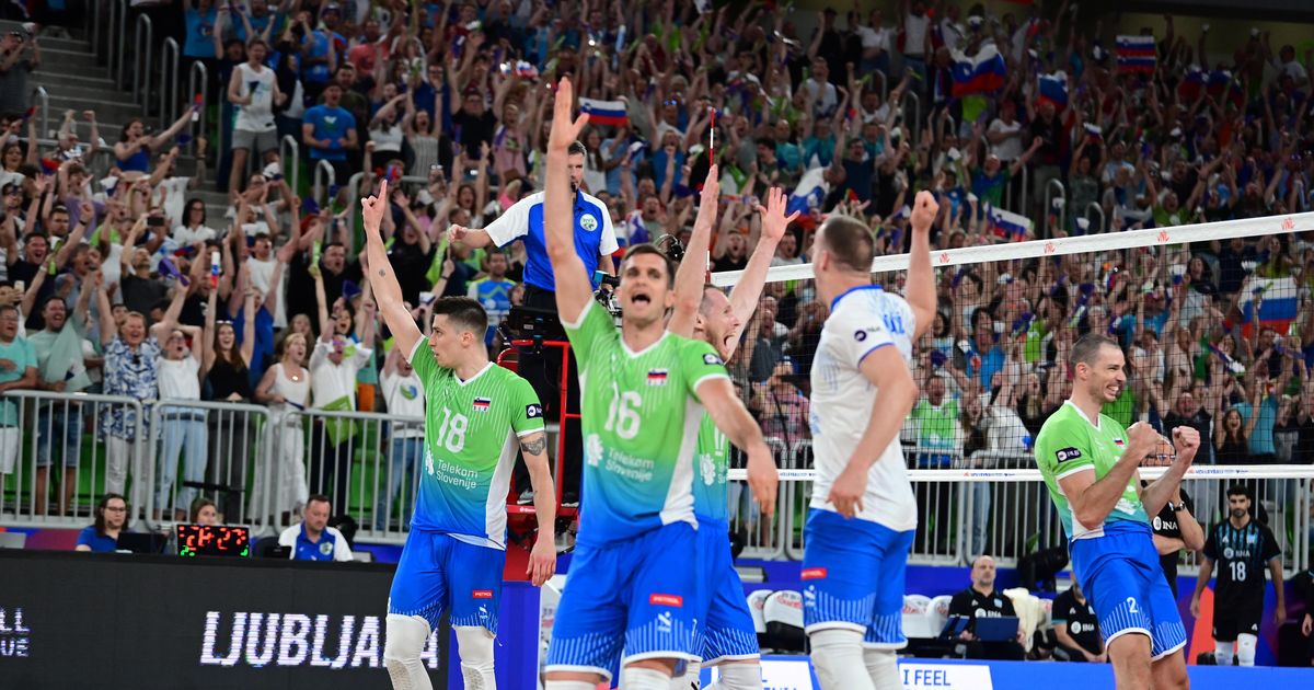 Slovenski odbojkarji zmagovalci rednega dela lige narodov - Metropolitan.si