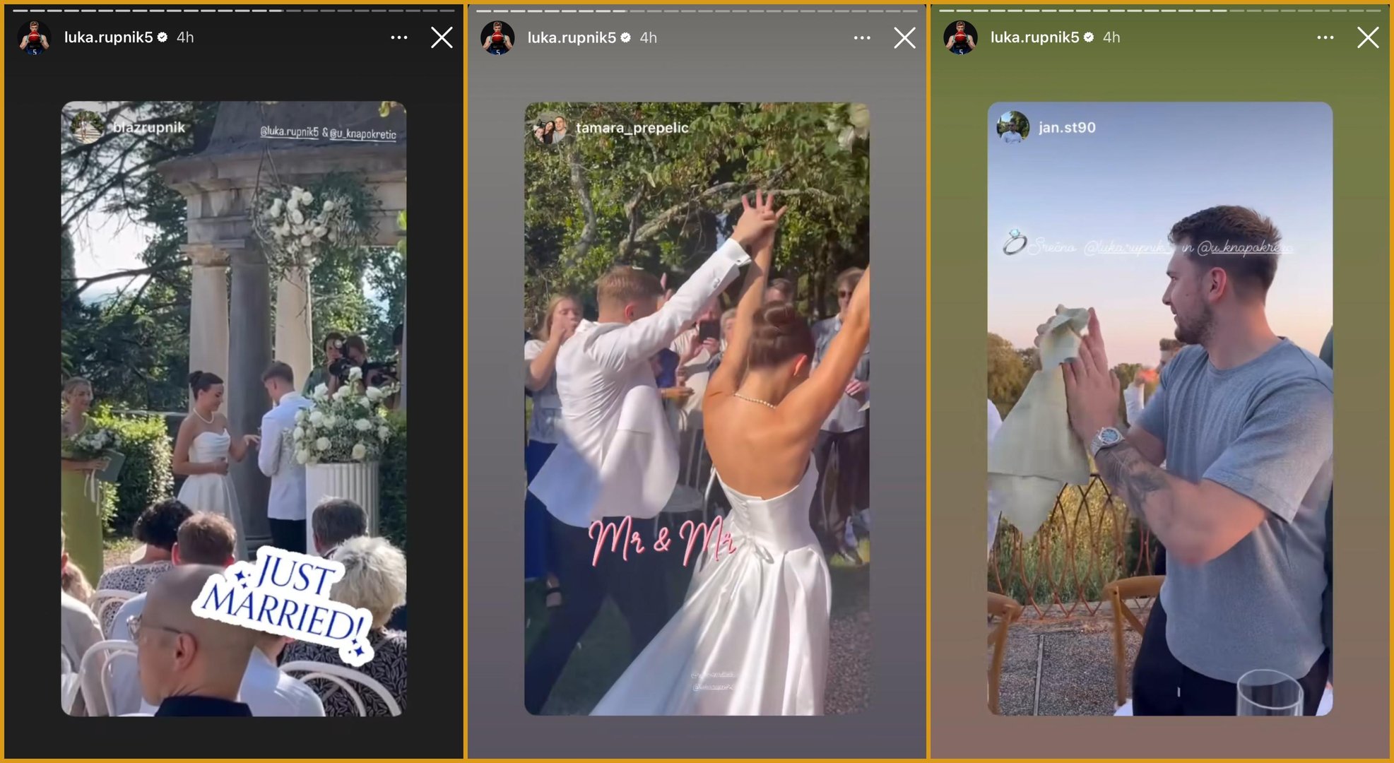 Romantična poroka znanega Slovenca v tujini (med povabljenci tudi Oblak ...