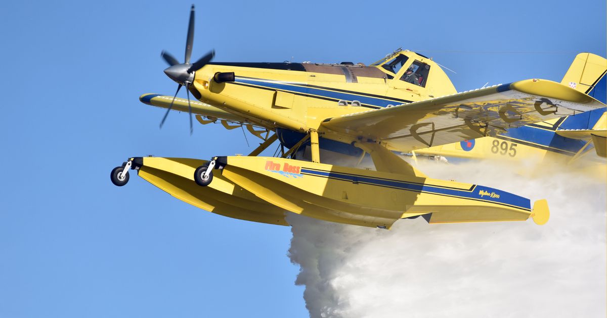 V Sloveniji pričakovana velika požarna ogroženost: letala za gašenje ...