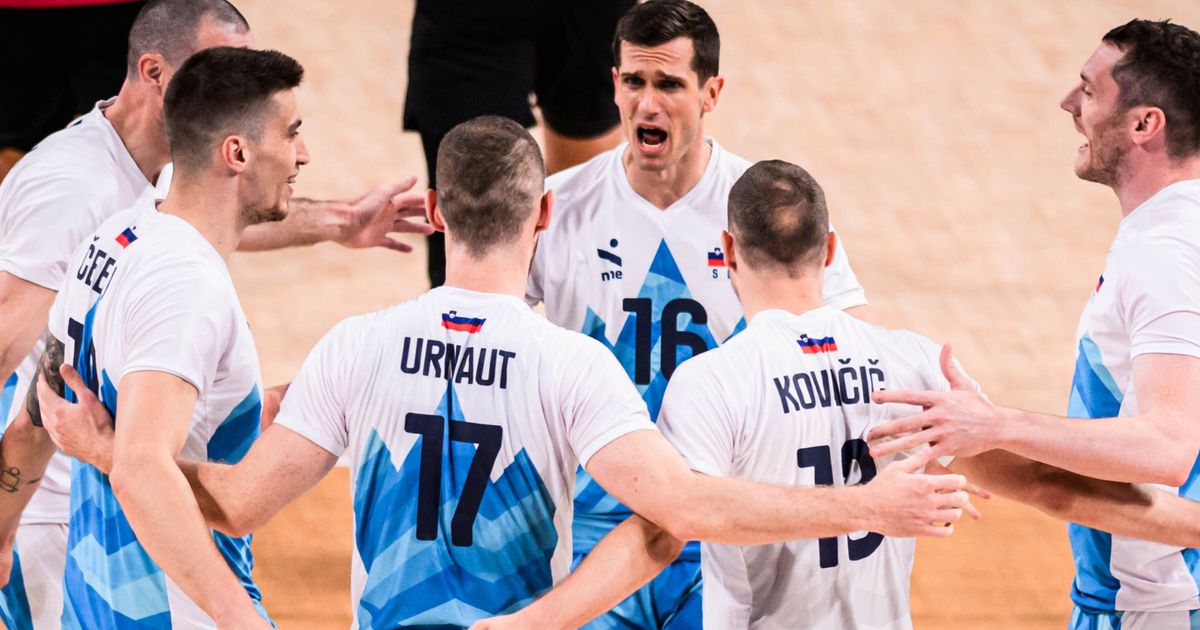 Zgodovinski uspeh! Slovenski odbojkarji na olimpijskih igrah do prve zmage - Metropolitan.si
