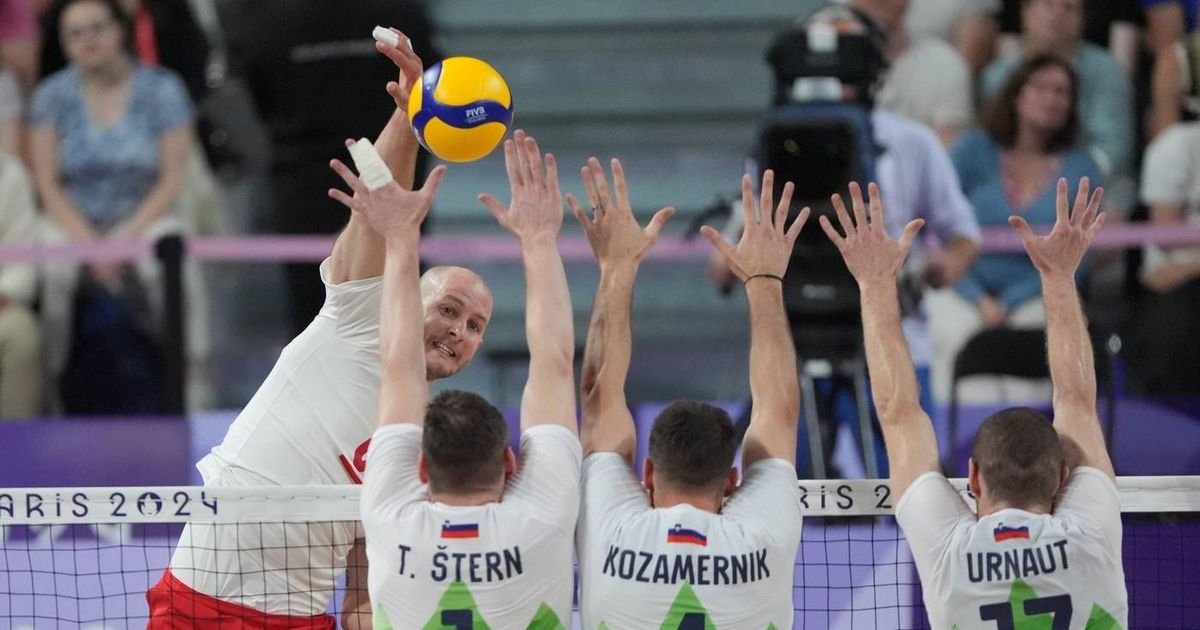 Slovenski odbojkarji izgubili proti Poljski: nastop so končali v četrtfinalu - Metropolitan.si