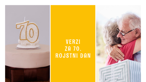 Verzi in voščila za 70 let Metropolitan.si