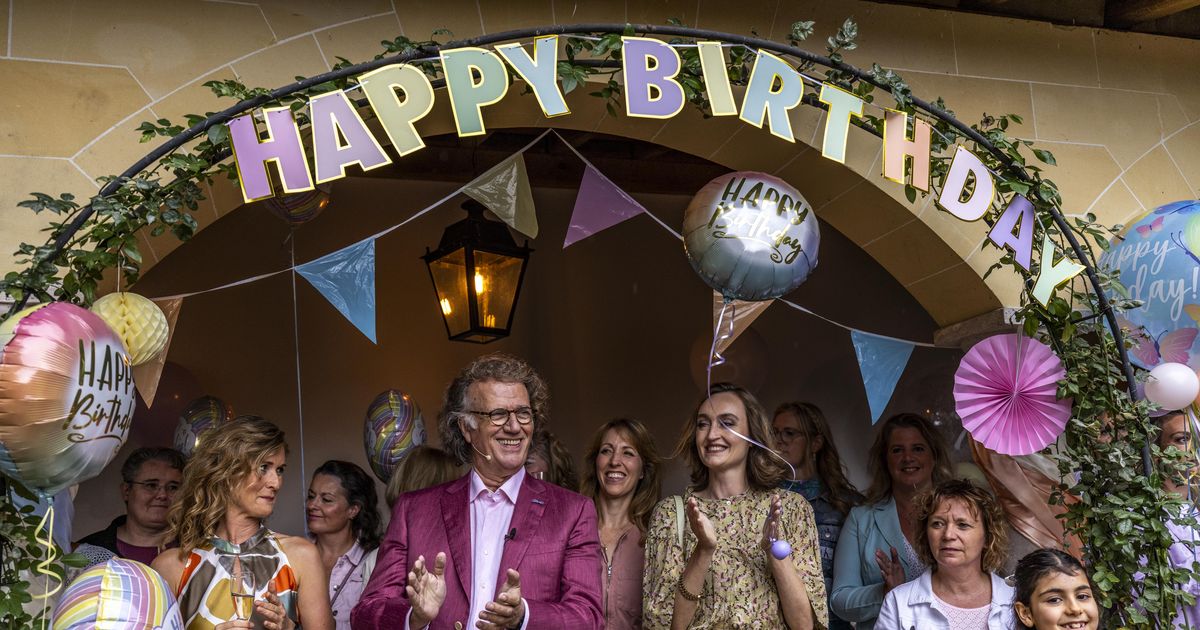 André Rieu ob 75. rojstnem dnevu navdušil Slovence s posebno napovedjo ...