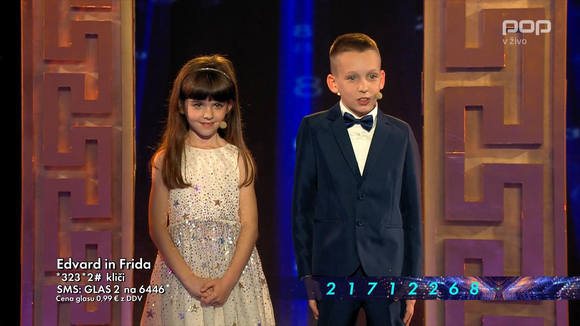 Edvard in Frida sta po mnenju gledalcev favorita letošnjega šova ...