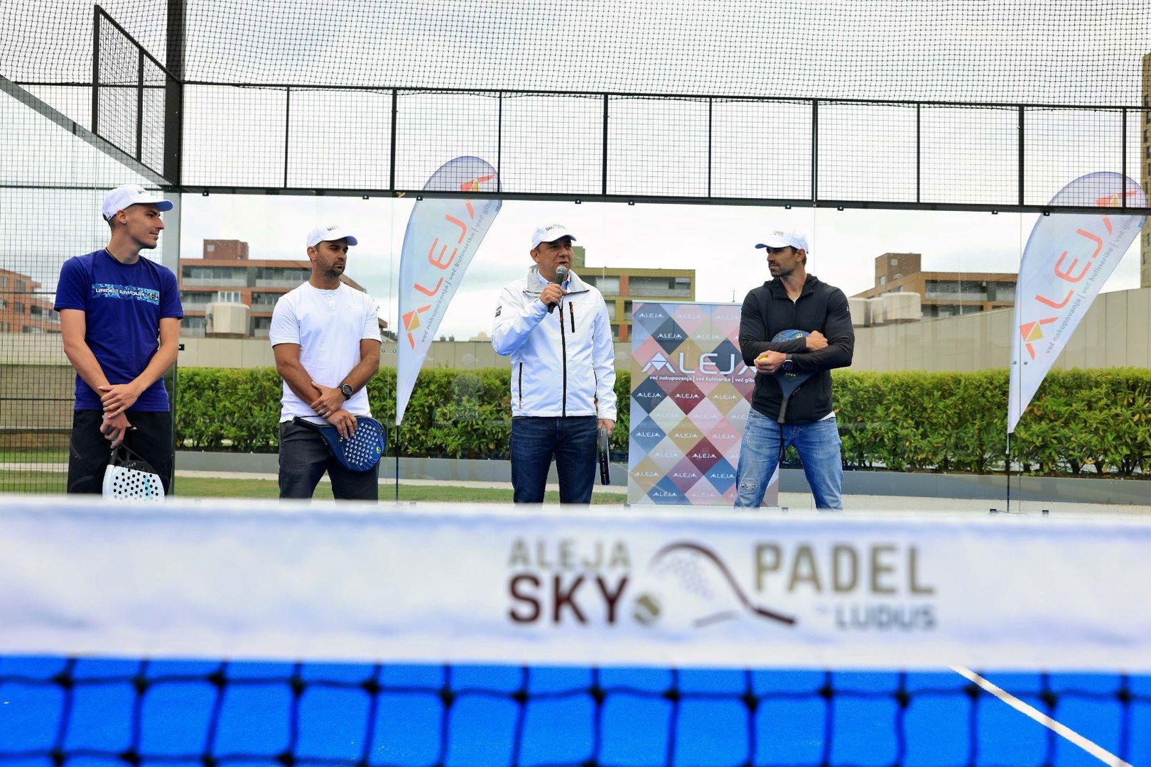 Padel z razgledom: ALEJA odprla tri igrišča nad mestom - Metropolitan.si