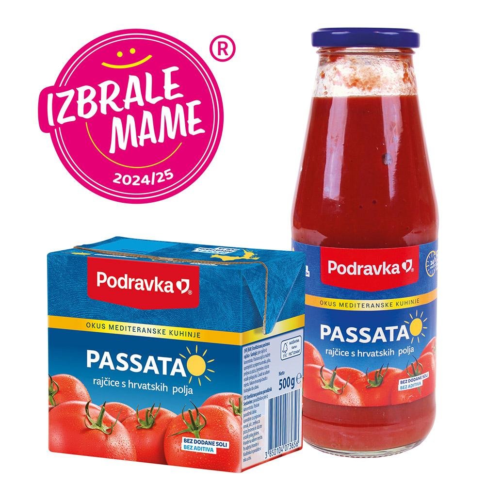 Paradižnik, ki mu zaupajo mame: Podravkina passata s hrvaških polj ...