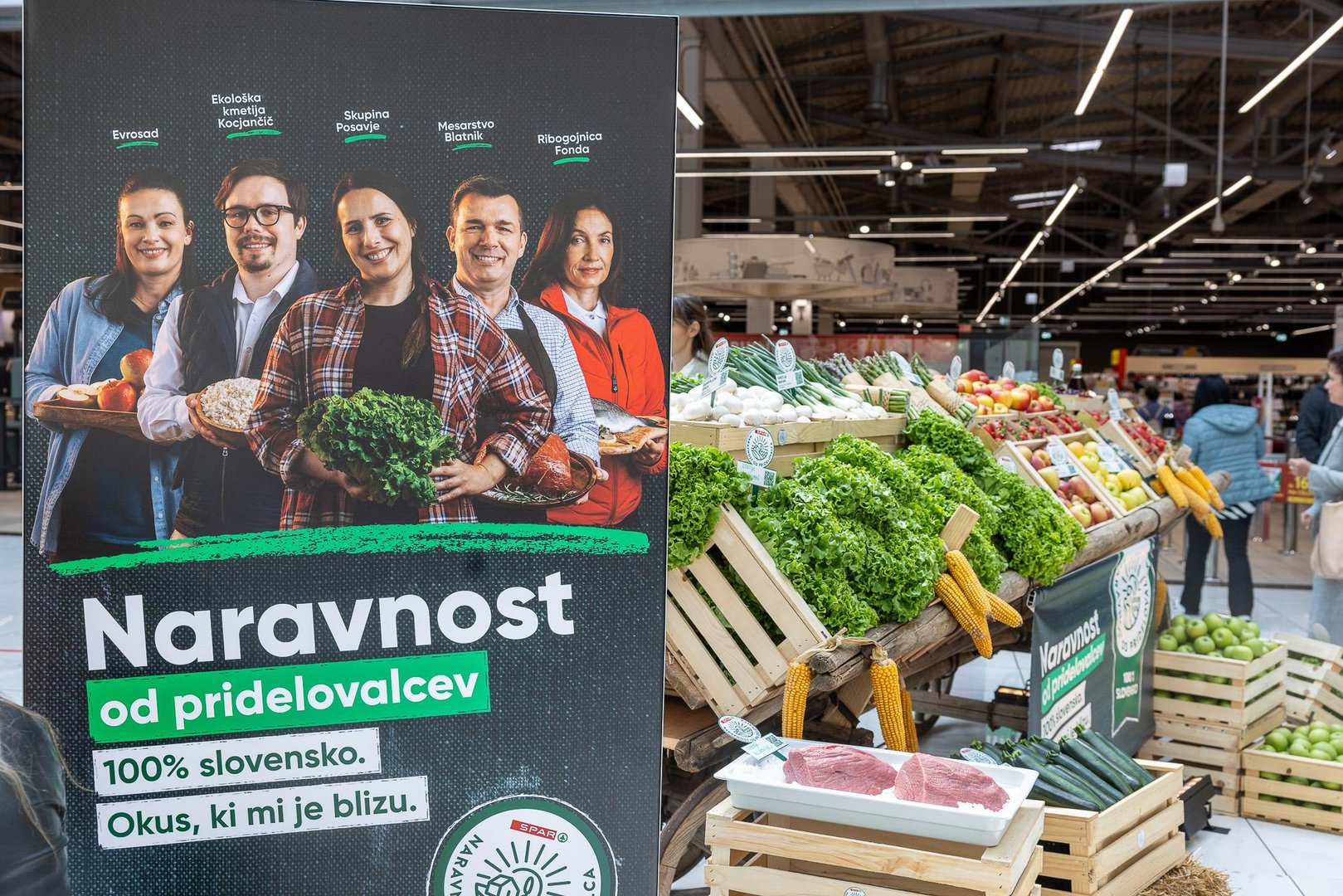 SPAR Slovenija s platformo »Naravnost od pridelovalca« krepi podporo ...