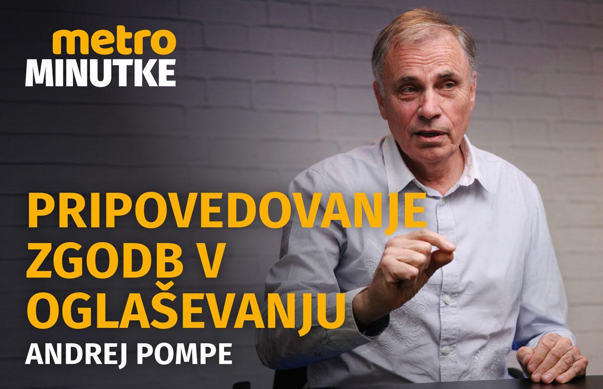 Video: Andrej Pompe: "Ravnodušnost je najslabše, kar se lahko zgodi zgodbi!" - Metroplay ...